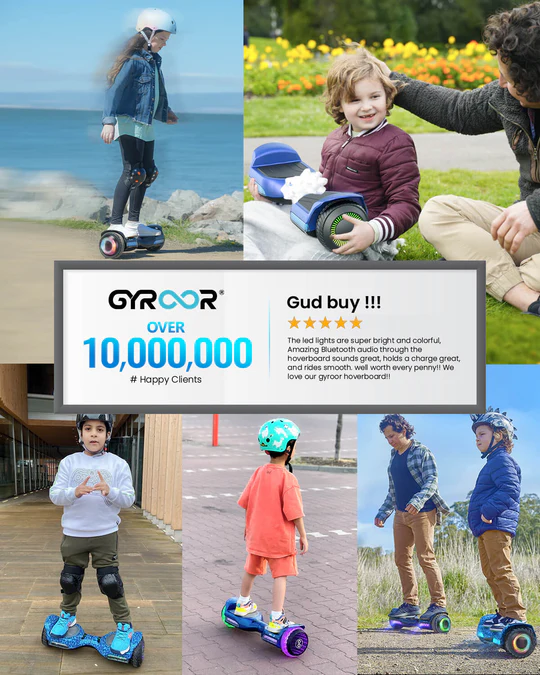 Gyroor G13 Off-Road Hoverboard – Powerful, All-Terrain, Bluetooth ...