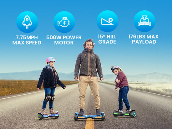 Gyroor G13 Off-Road Hoverboard – Powerful, All-Terrain, Bluetooth ...